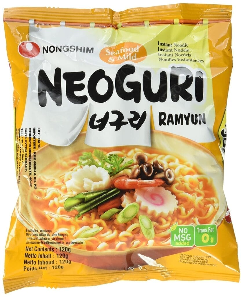 Das Beste aus Südkorea: NONGSHIM Neoguri Mild Instant