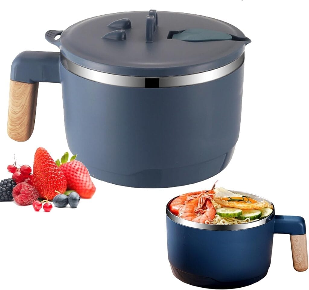 Die perfekte Ramen-Schüssel: Isolierte, rostfreie